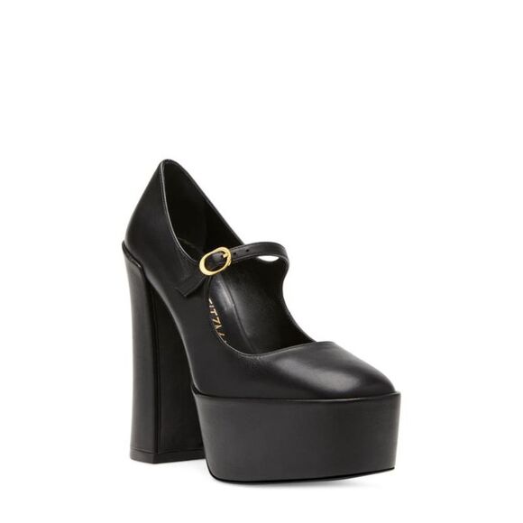 Stuart Weitzman | Shoes | Stuart Weitzman Womens Black 2 Inch Platform ...